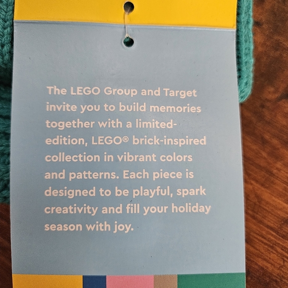Lego | Accessories | Lego X Target Chunky Knit Adult Mittens Bright ...